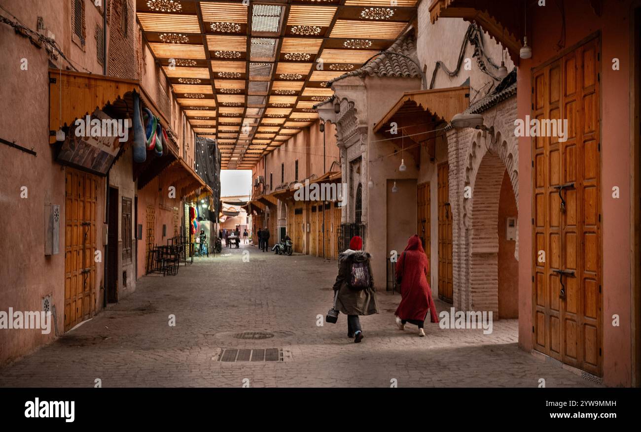 Marrakesh maze hi-res stock photography and images - Alamy