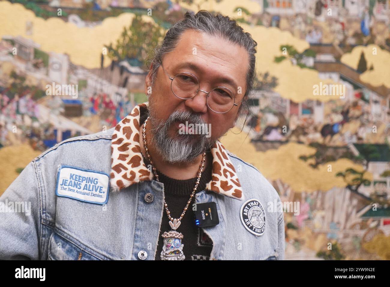 London, UK. 10 December 2024 Japanese contemporary artist Takashi ...