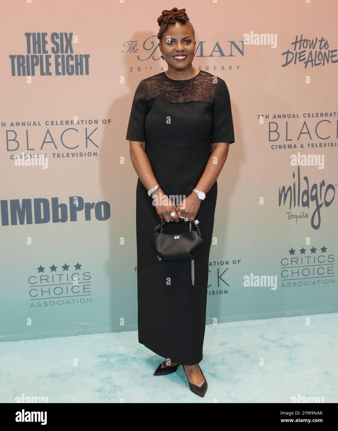 Los Angeles, USA. 09th Dec, 2024. Angela Patton arrives at the Critics ...