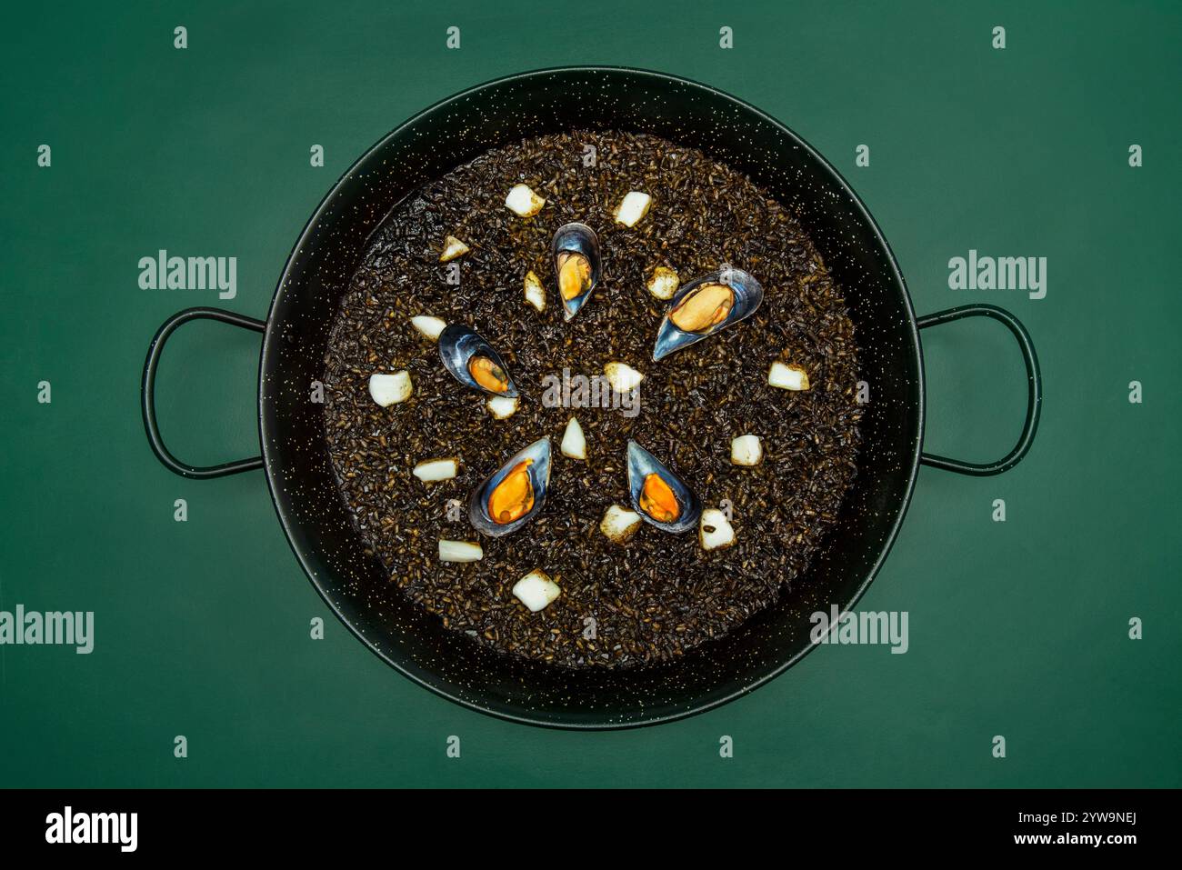 Black rice is a dry rice dish typical of Spanish cuisine, specifically ...