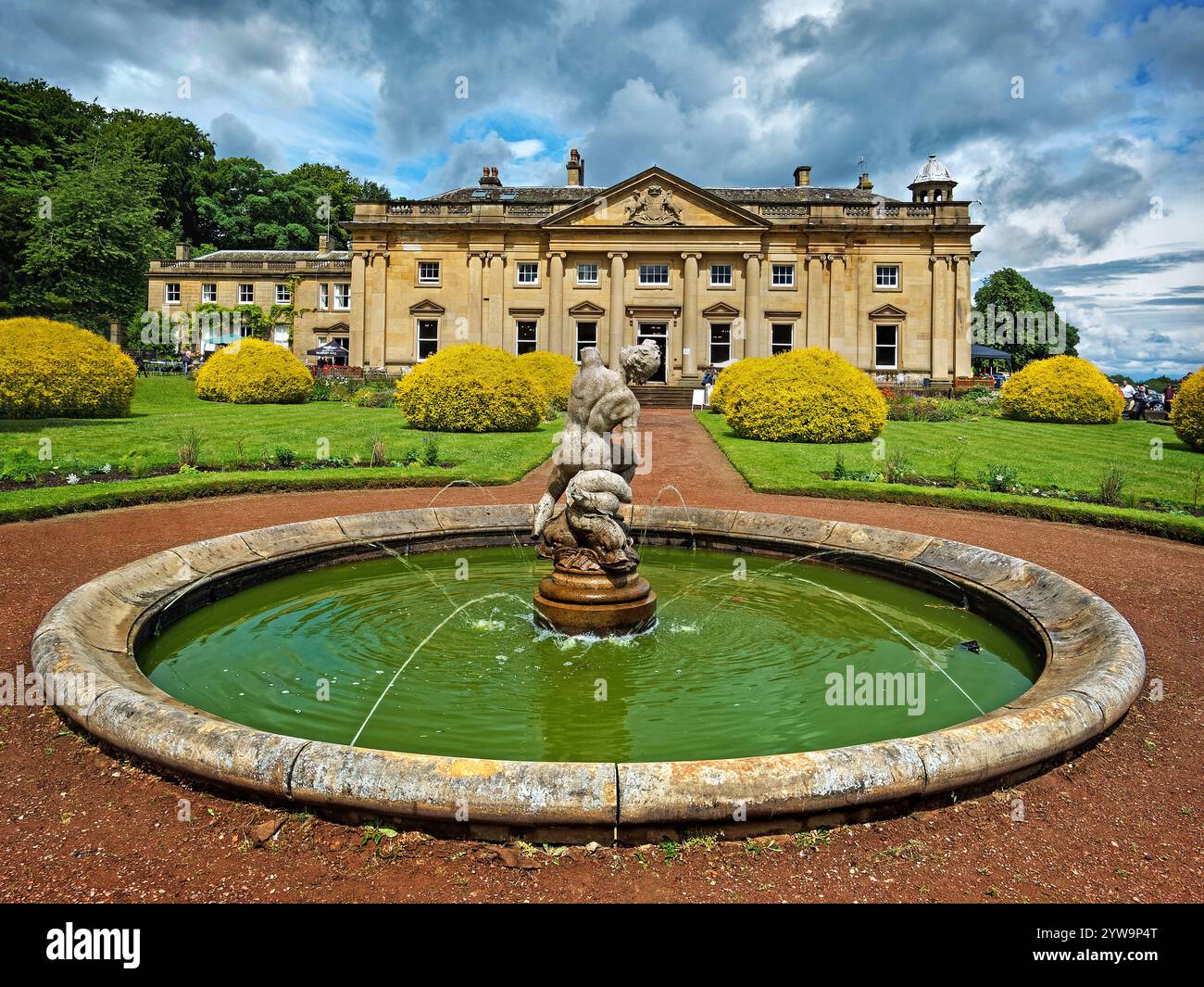 UK, South Yorkshire, Barnsley, Wortley Hall Stock Photo - Alamy