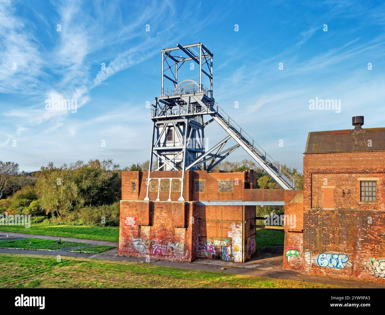 Yorkshire mining wheel hi-res stock photography and images - Alamy