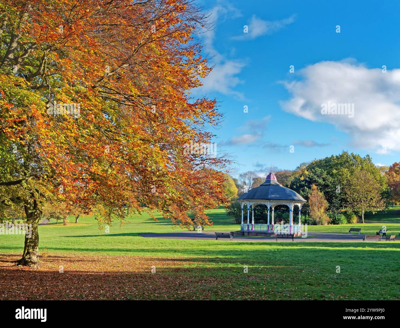 Locke park bandstand hi-res stock photography and images - Alamy