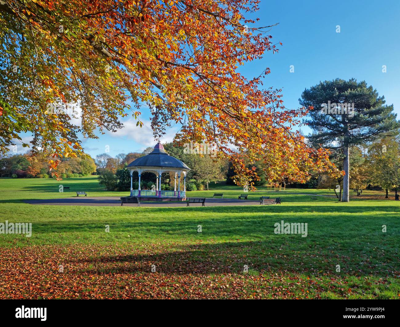 Locke park bandstand hi-res stock photography and images - Alamy