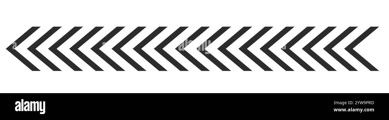 Slash line arrow grid, decorative diagonal divider. Geometric dashed ...