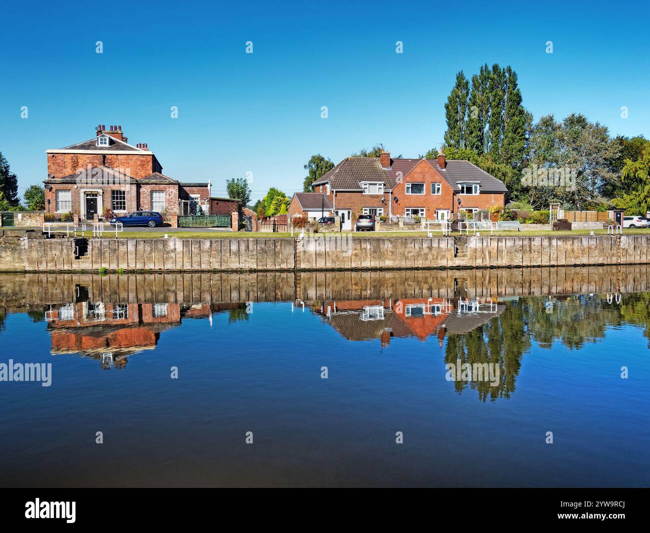 UK, West Yorkshire, Castleford, The Toll Office, Aire and Calder ...