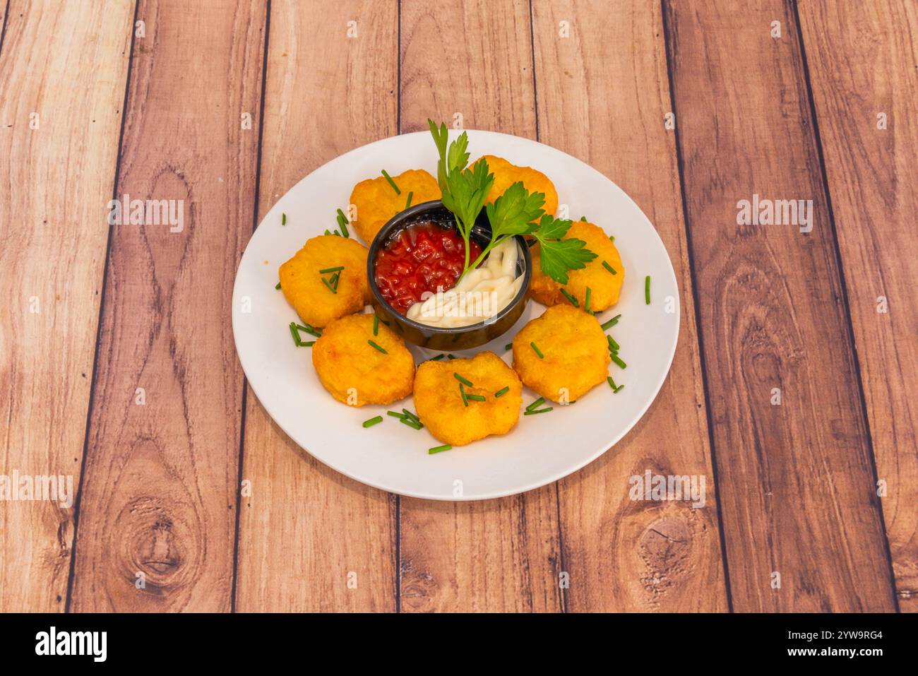 The chicken nugget was invented in the 1950s by Robert C. Baker, a ...