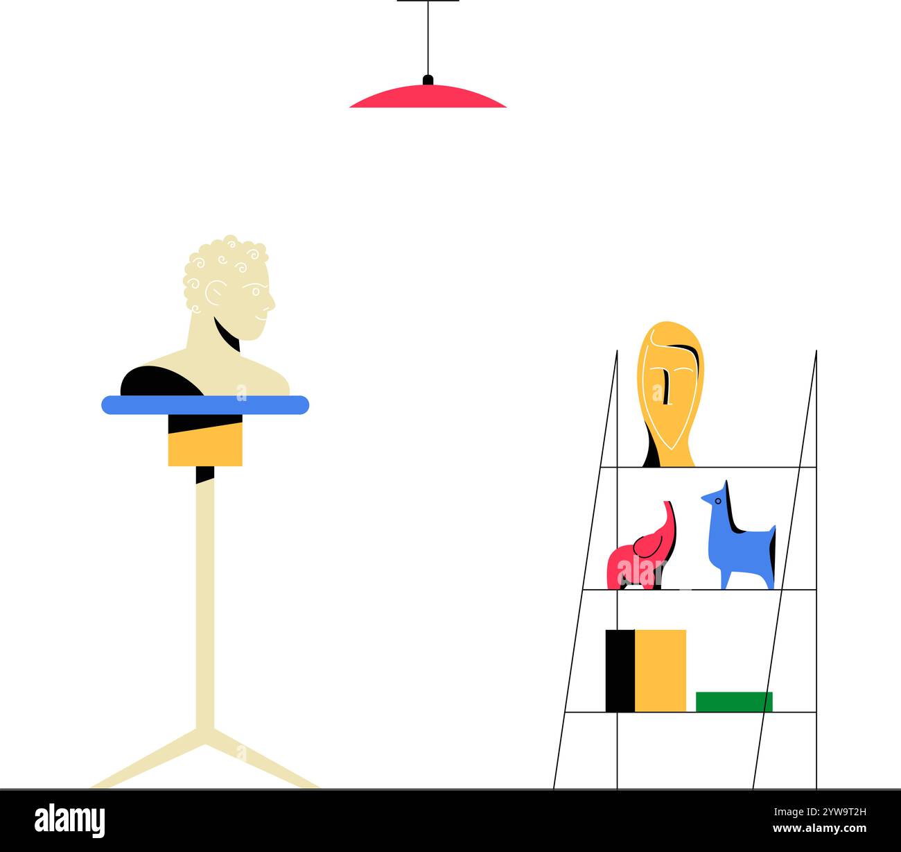 Cultural artifacts display Stock Vector Images - Alamy