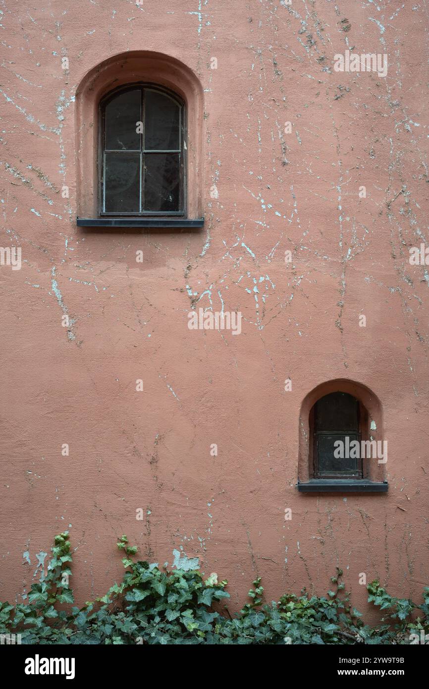 Traditional German Style House Facade Decorations At Old Town ...