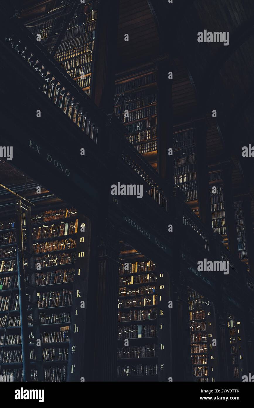 Library of Trinity College, Dublin Stock Photo - Alamy