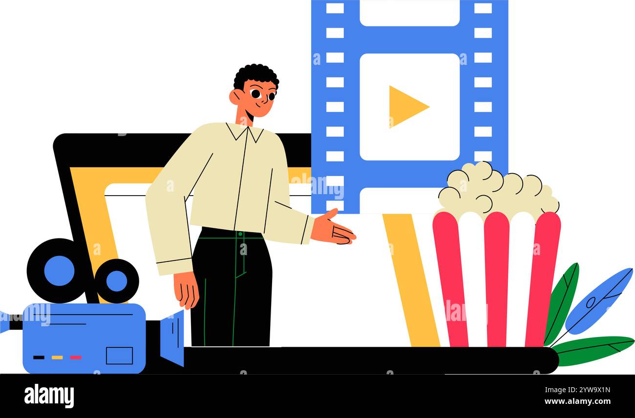 Culture and presenter Cut Out Stock Images & Pictures - Alamy