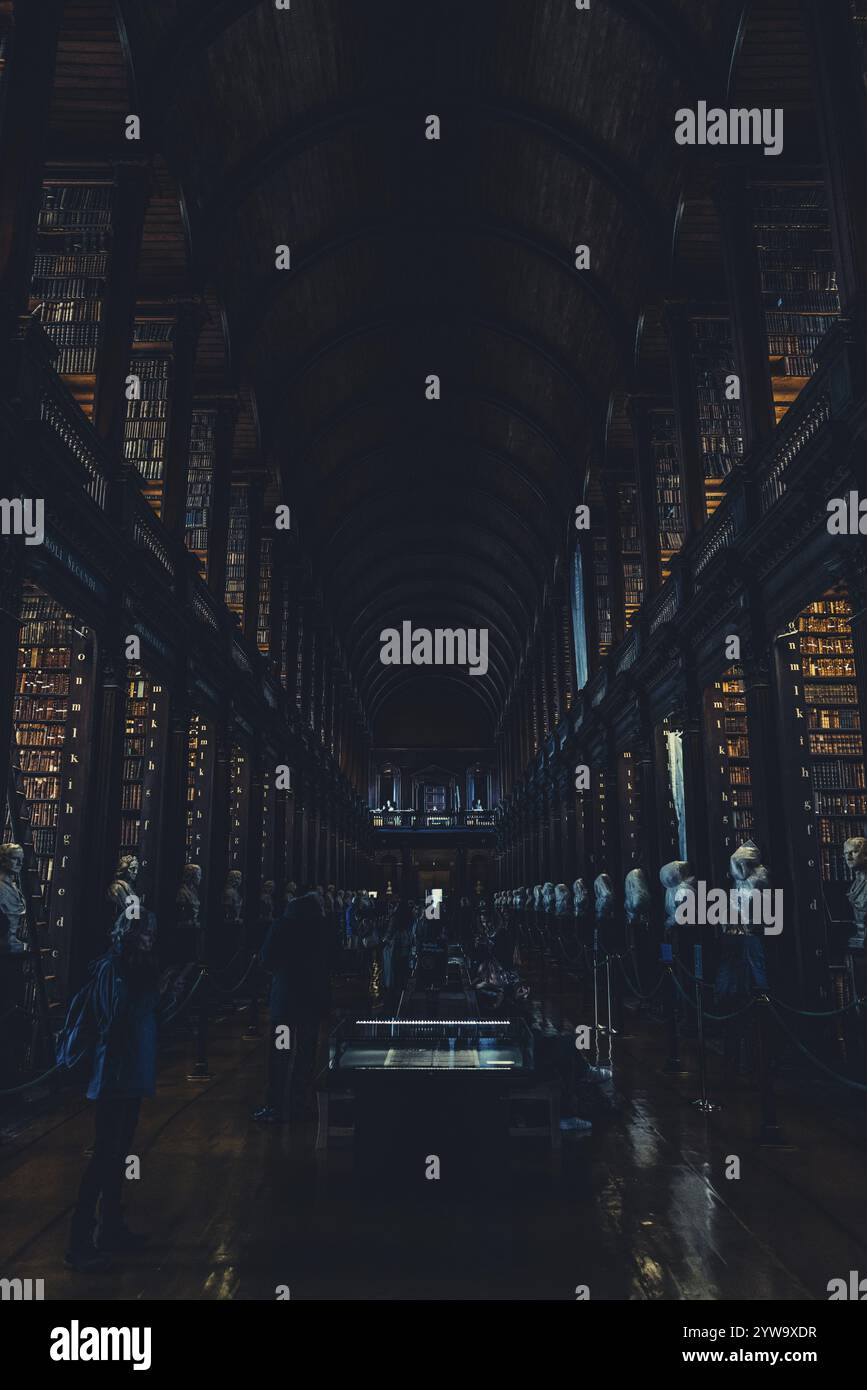 Library of Trinity College, Dublin Stock Photo - Alamy