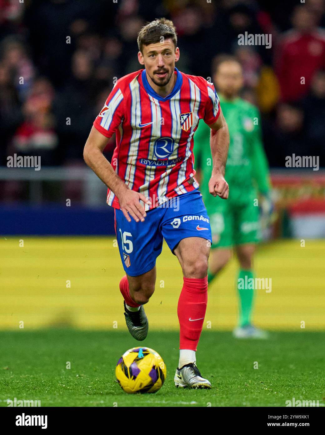 Madrid, Spain. 08th Dec, 2024. Clement Lenglet of Atletico de Madridº ...