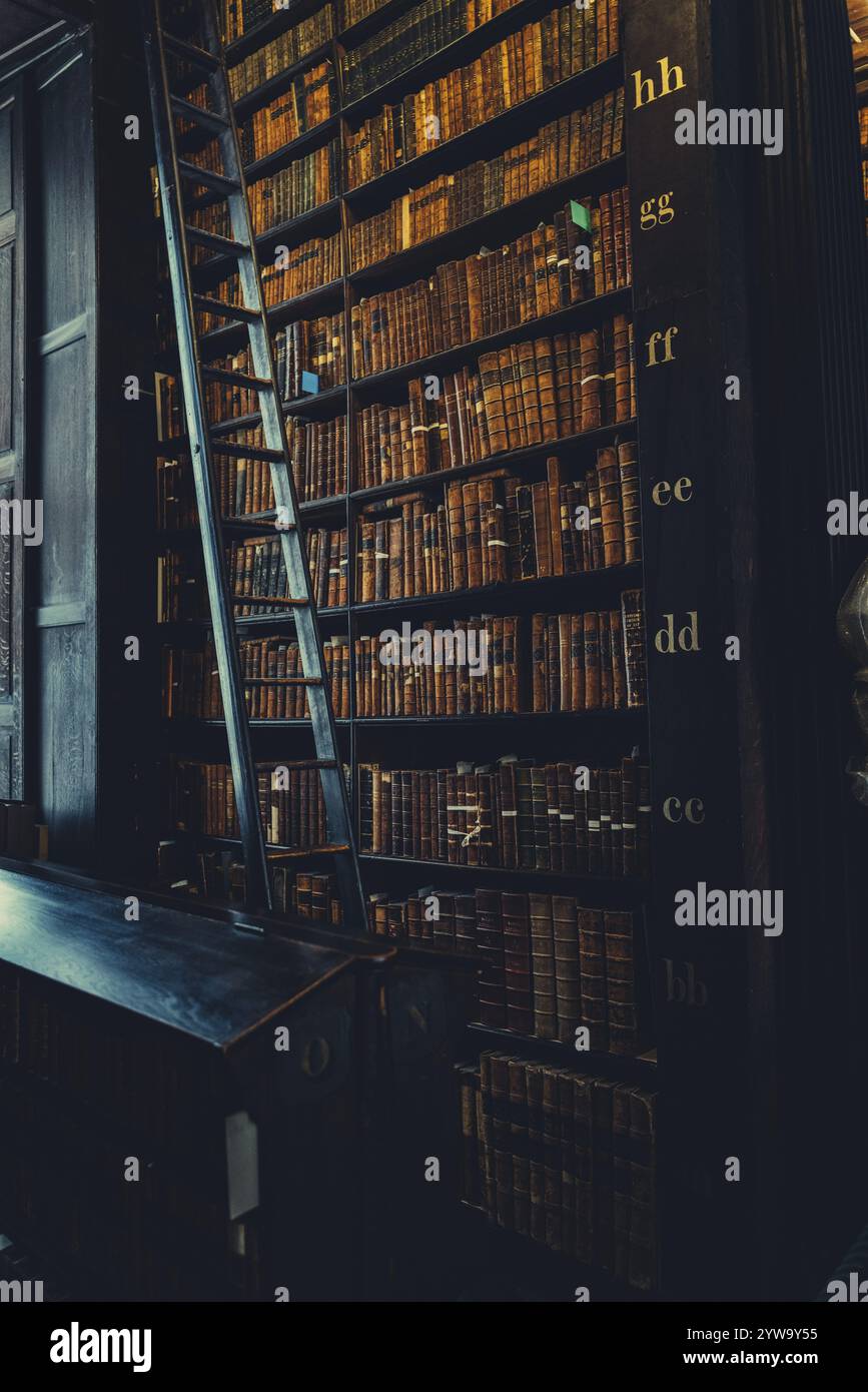 Library of Trinity College, Dublin Stock Photo - Alamy