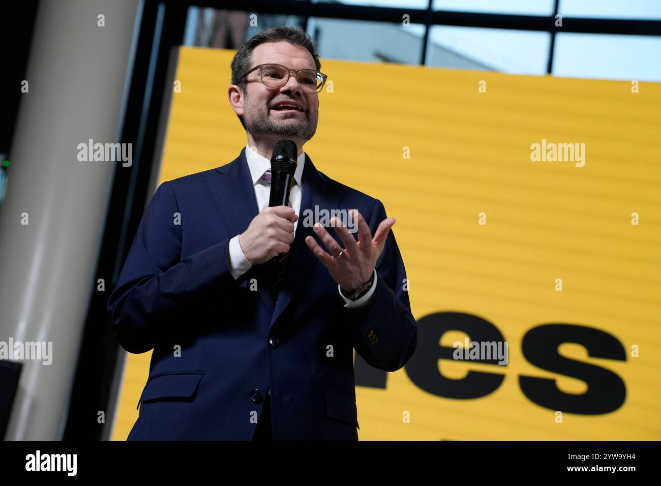 Kampagnenpräsentation FDP, Marco Buschmann Pressekonferenz, FDP, Hans ...