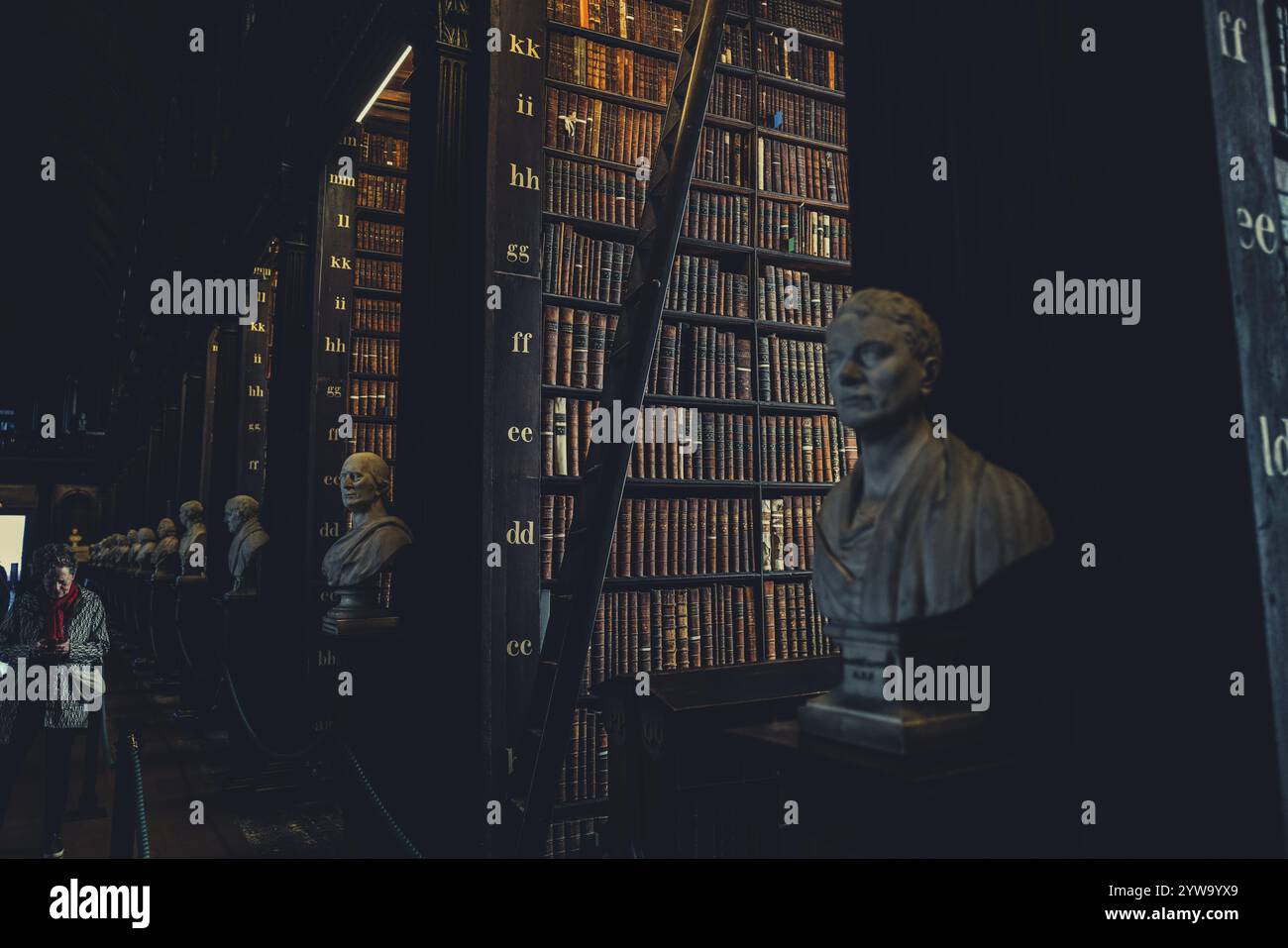 Library of Trinity College, Dublin Stock Photo - Alamy