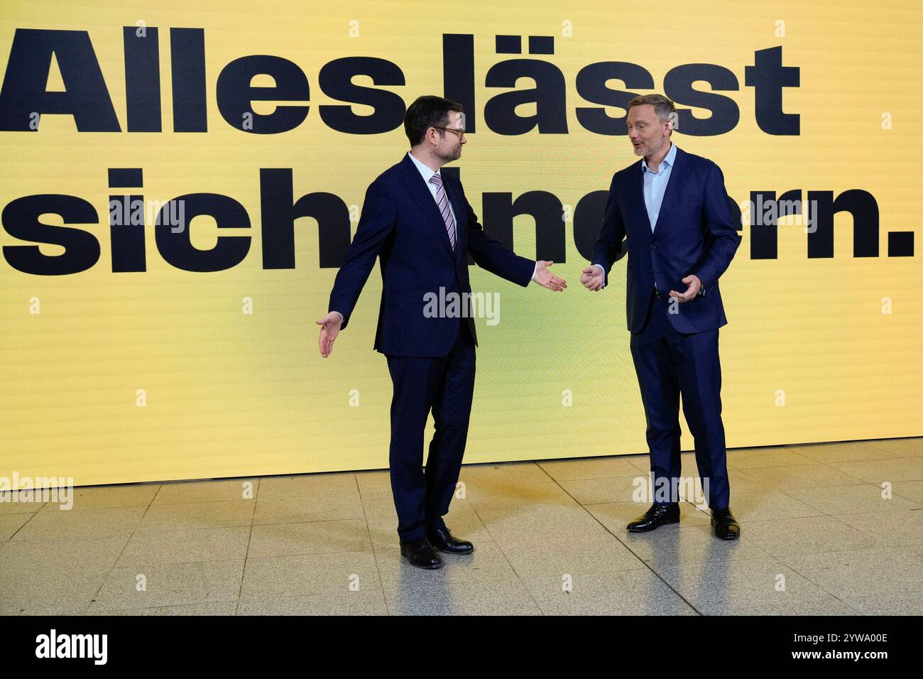 Kampagnenpräsentation FDP, Marco Buschmann Pressekonferenz, FDP, Hans ...
