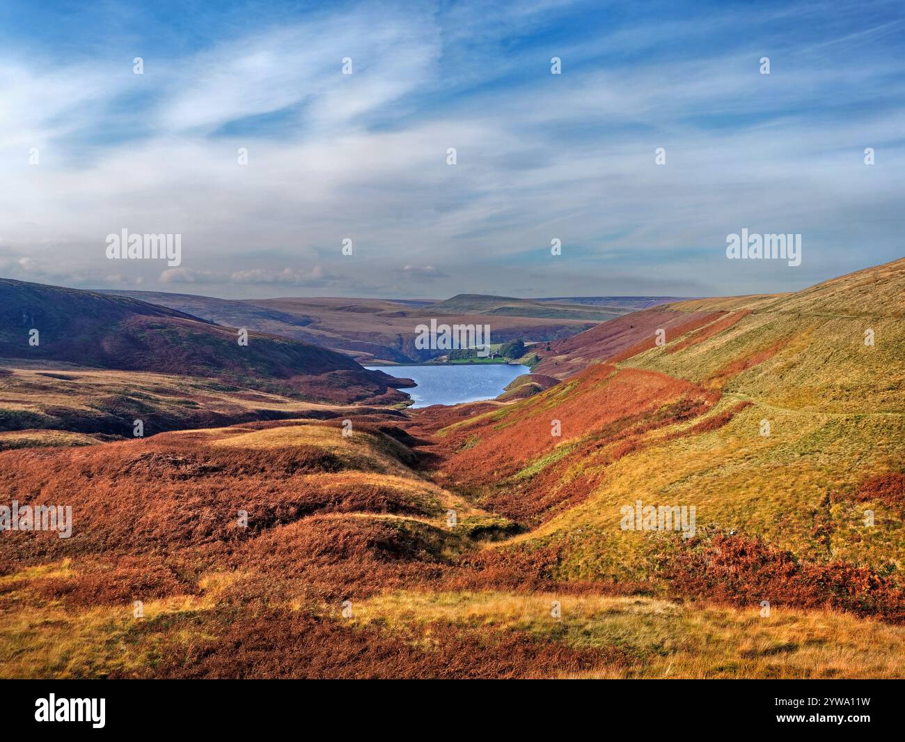 UK, West Yorkshire, Peak District, Wessenden Reservoir Stock Photo - Alamy