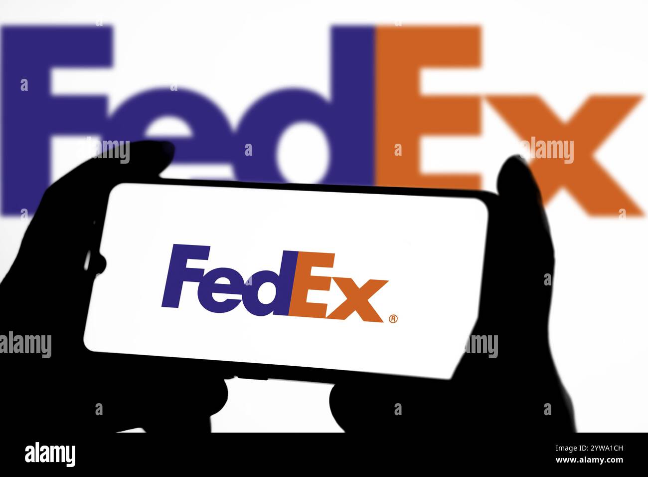 Fedex logo illustration hi-res stock photography and images - Alamy