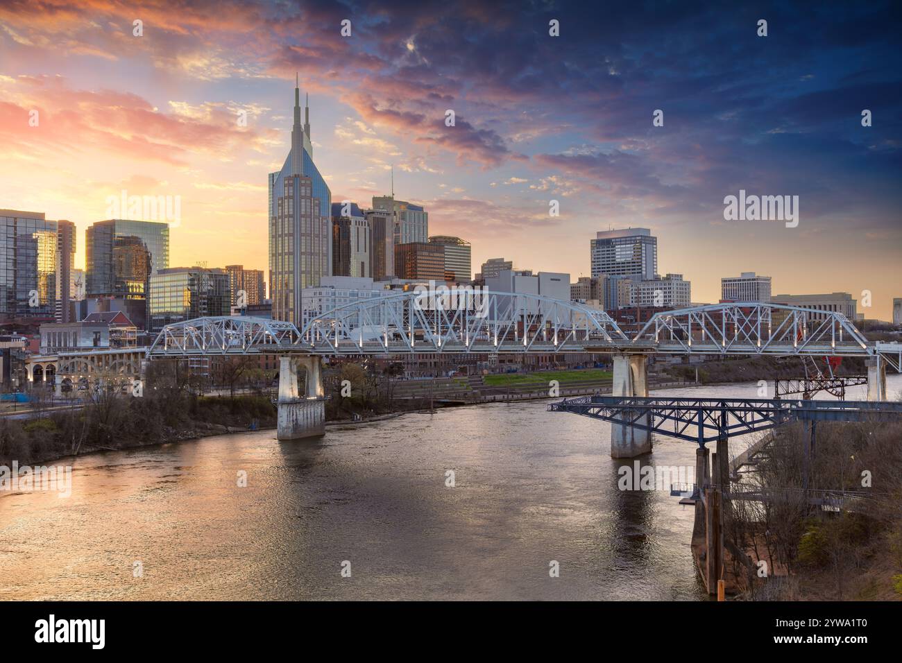 Nashville, Tennessee, USA. Cityscape image of Nashville, Tennessee, USA ...
