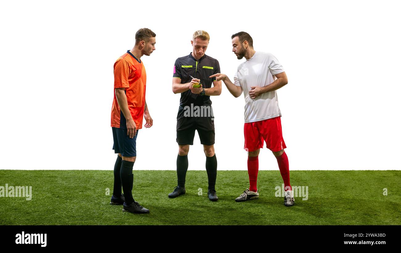 Football point warning hi-res stock photography and images - Alamy