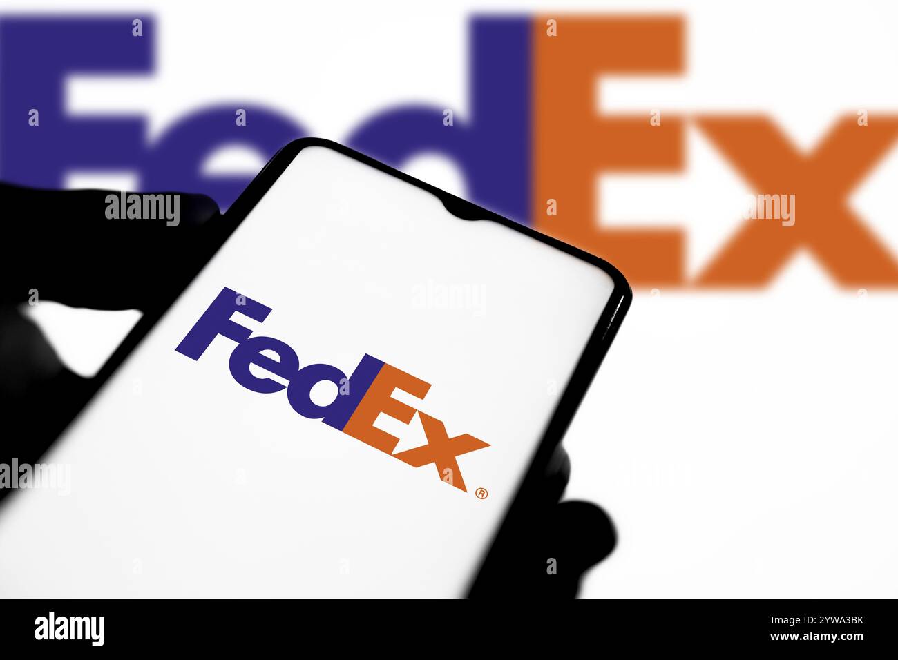 Fedex logo illustration hi-res stock photography and images - Alamy