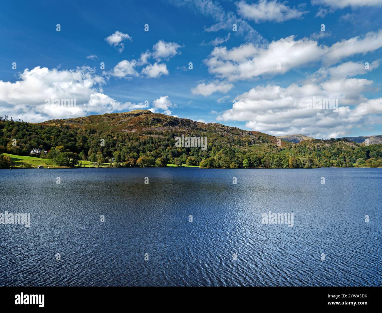 UK, Cumbria, Lake District, Grasmere Lake Stock Photo - Alamy