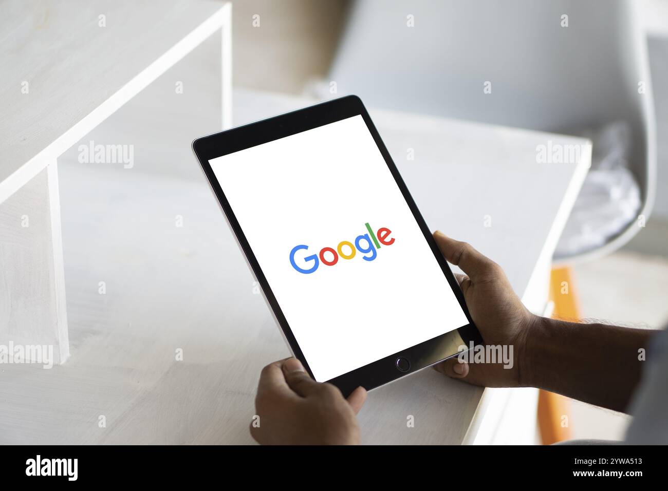Google logo on smartphone.Dhaka, Bangladesh 04 Sep 2024 Stock Photo - Alamy