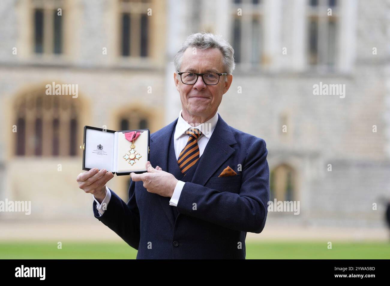 Alex Jennings after being made a Commander of the Order of the British ...