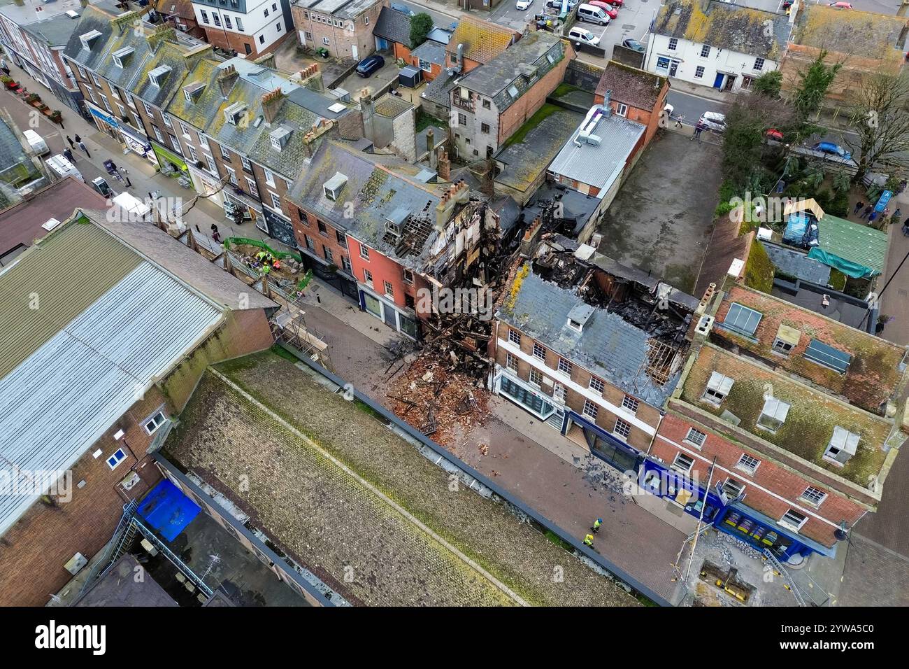 Significant roof damage hi-res stock photography and images - Alamy