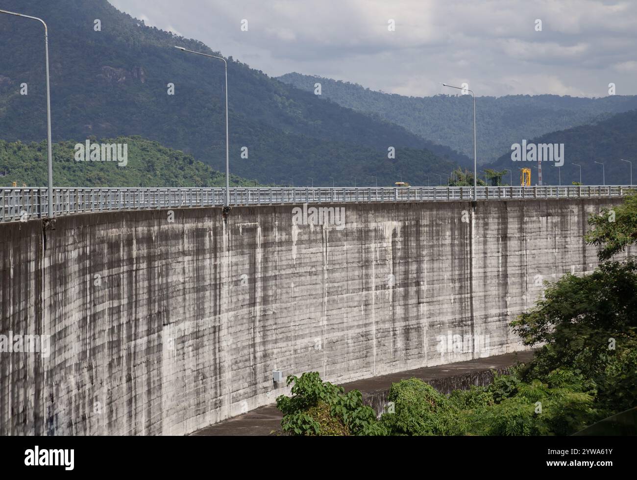 Nakhon Nayok, Thailand - 07 Dec, 2024 - View of Khun Dan Prakan Chon Dam was formerly named ...