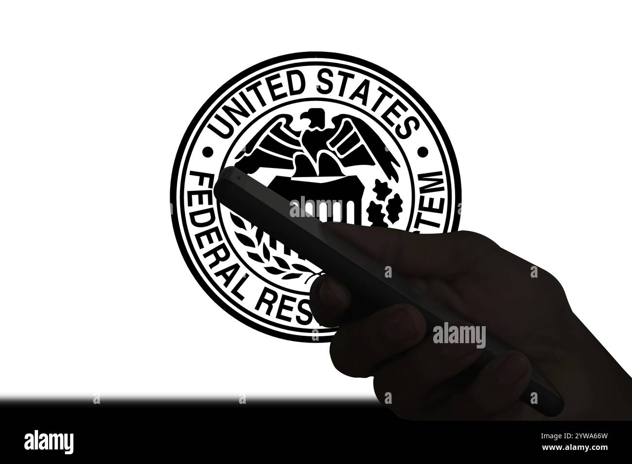 Dhaka, Bangladesh 10 Oct 2024:Federal Reserve System Logo on smartphone ...