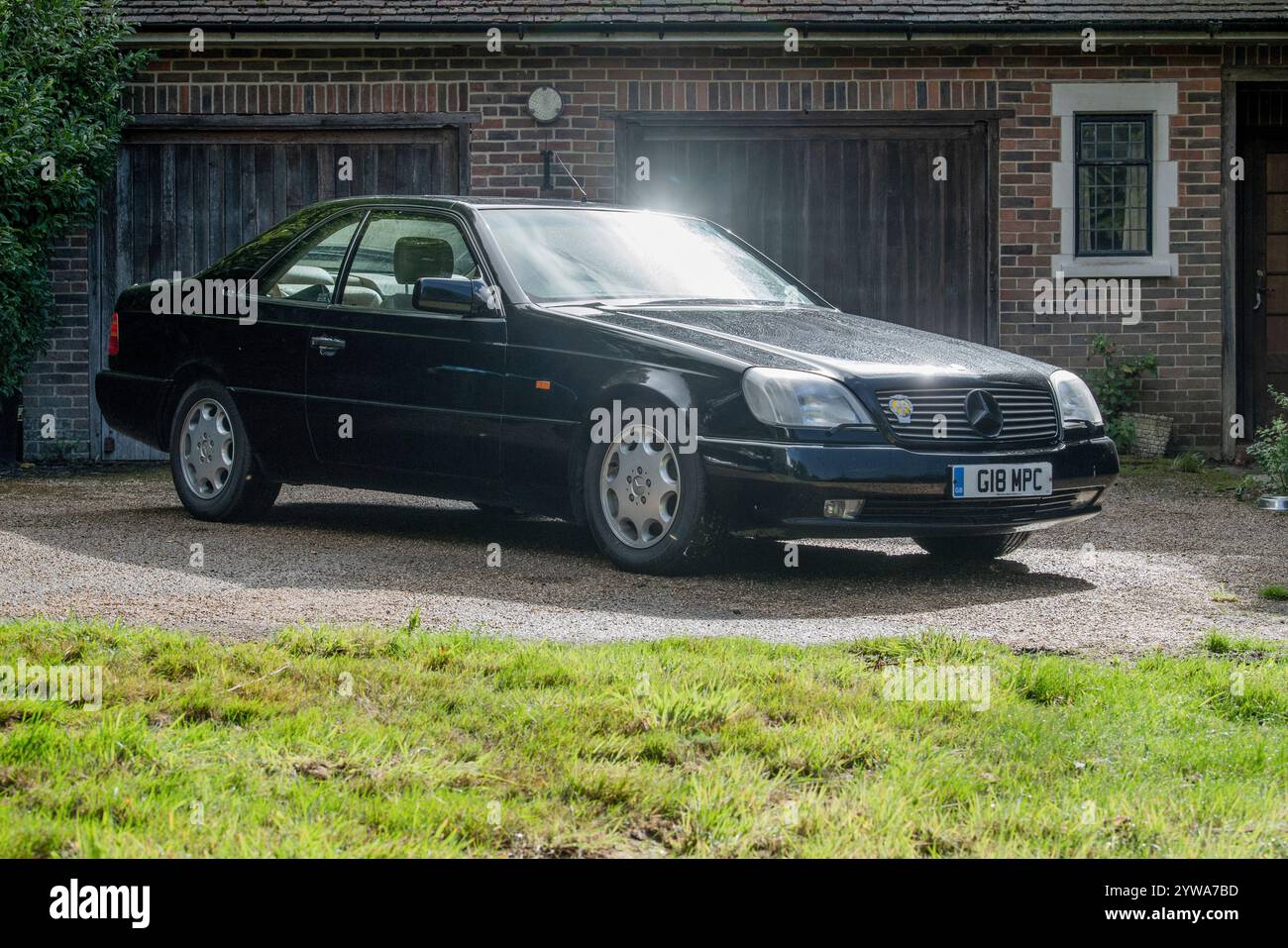 Mercedes 600SEL V12 powered ultra luxury coupe Stock Photo - Alamy
