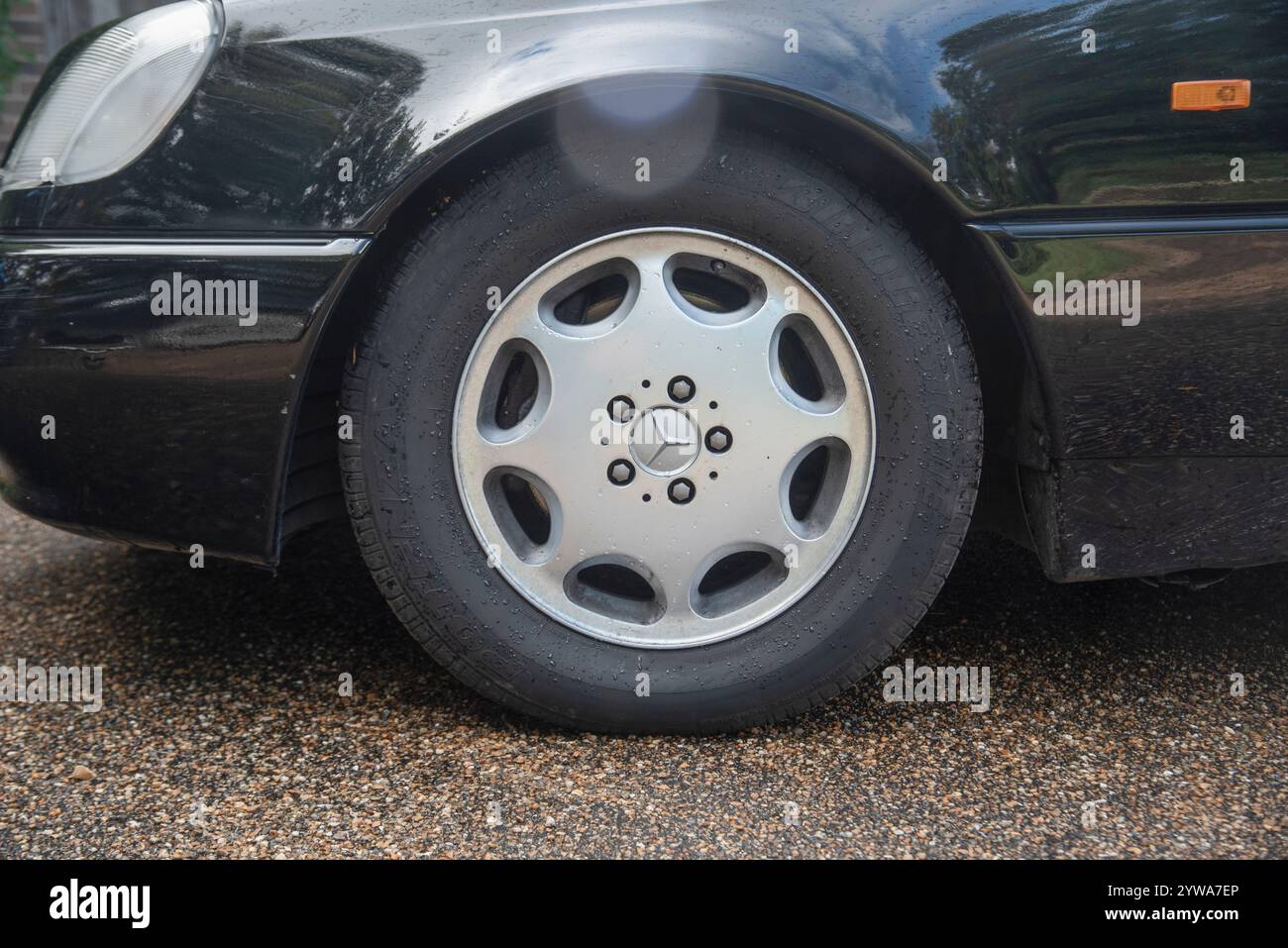 Mercedes 600SEL V12 powered ultra luxury coupe Stock Photo - Alamy