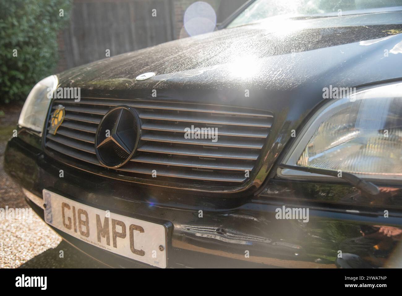 Mercedes 600SEL V12 powered ultra luxury coupe Stock Photo - Alamy