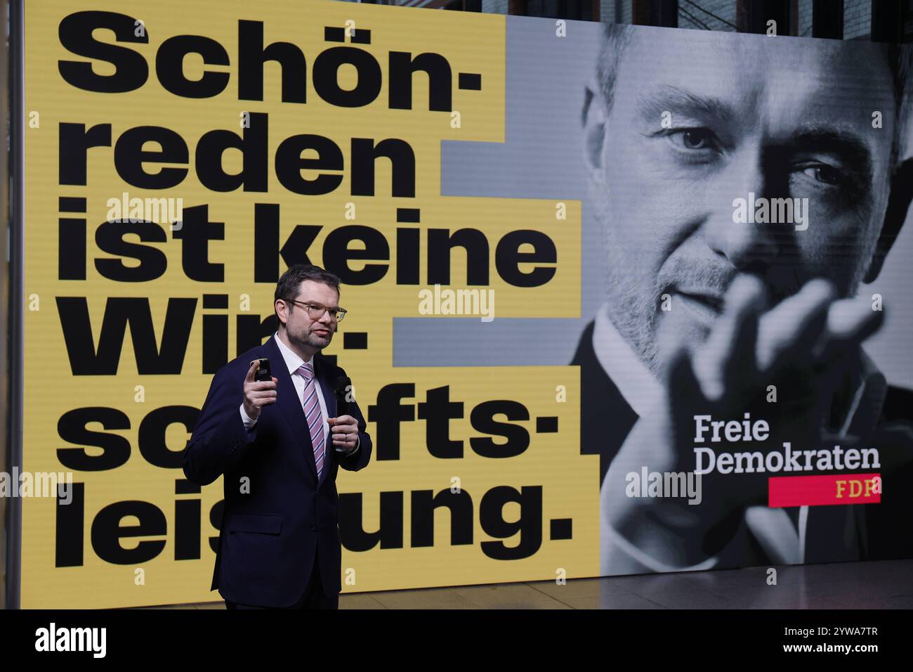 FDP Generalsekretär Marco Buschmann, Deutschland, Berlin, Hans-Dietrich ...
