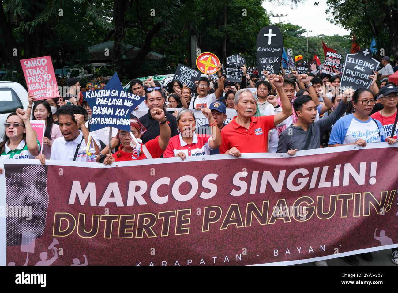 International Human Rights Day Protest 2024 Progressive groups march to ...