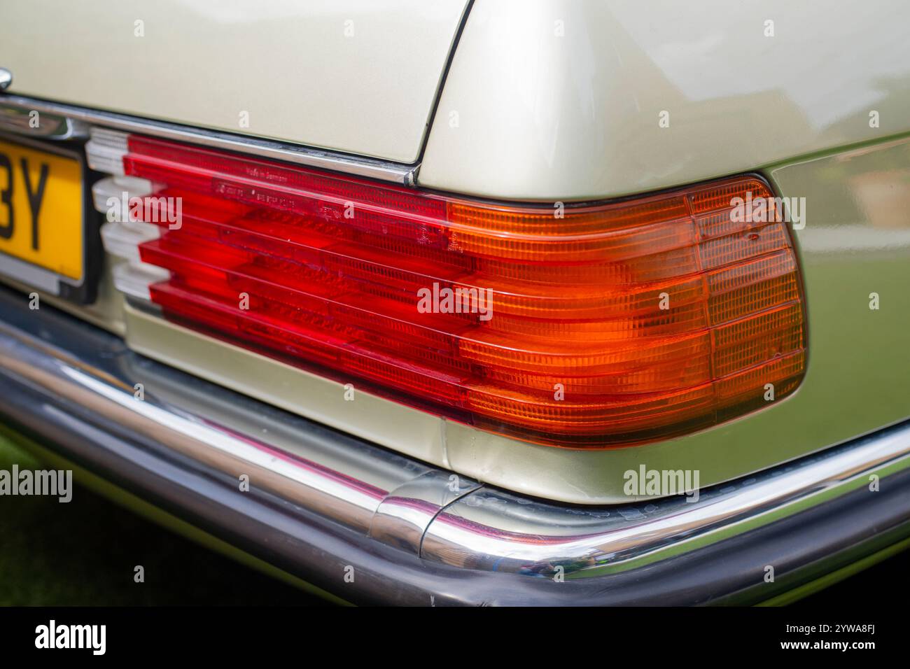 1982 R107 Mercedes 280SL classic German sports car with soft top and ...