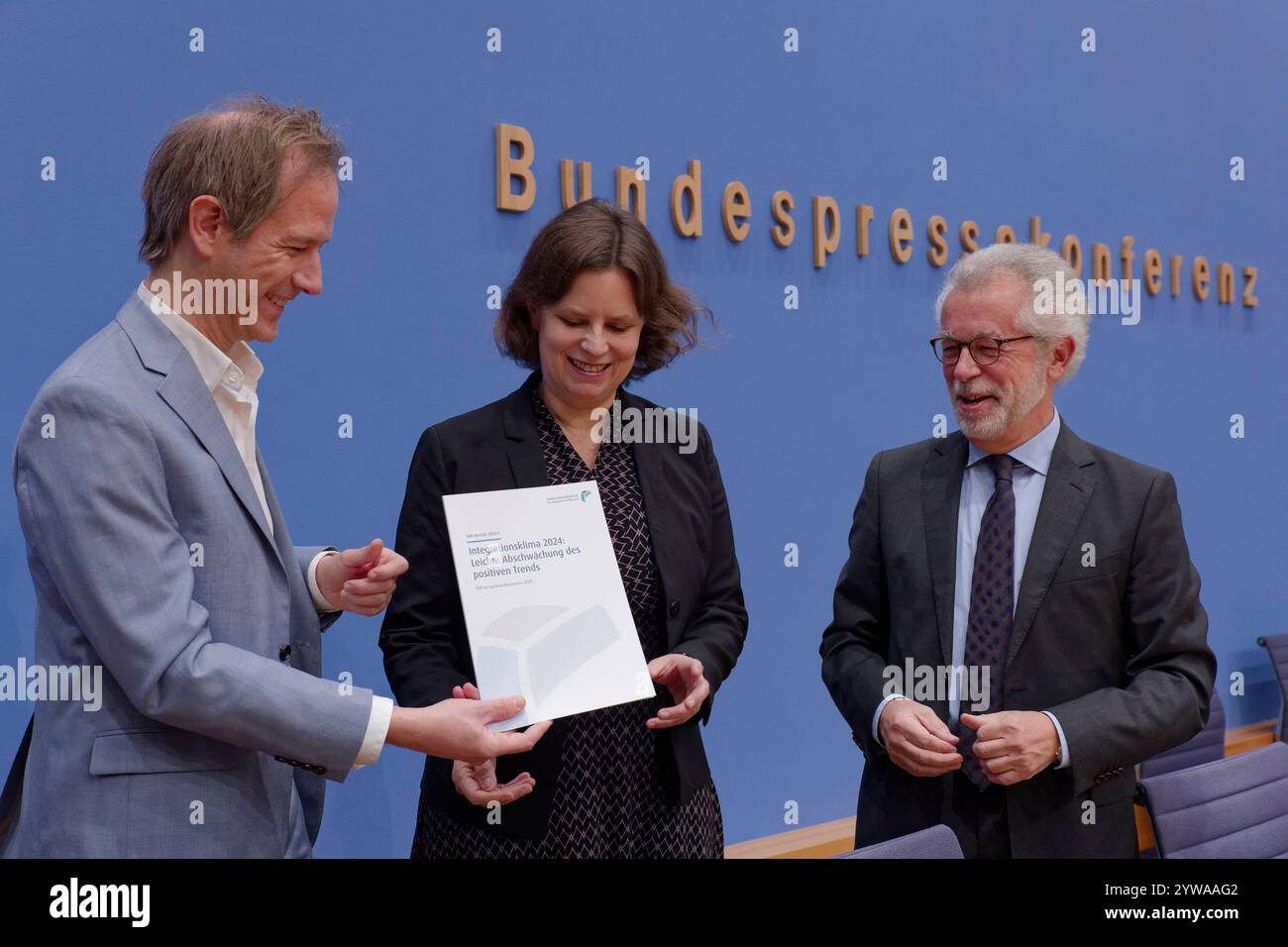 Integrationsbarometer 2024 vorgestellt 2024-12-10 Deutschland, Berlin ...