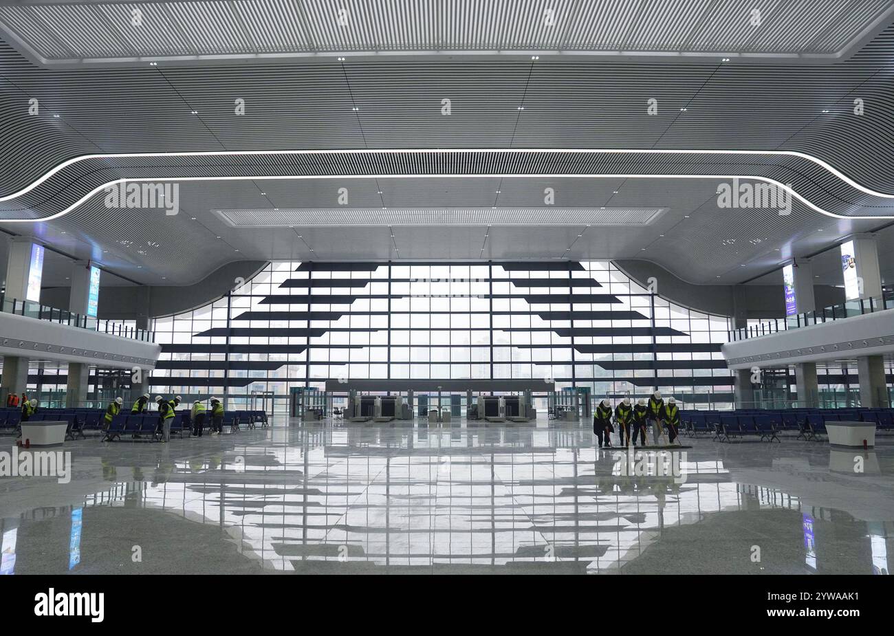 Jiujiang, China's Jiangxi Province. 10th Dec, 2024. This photo shows ...