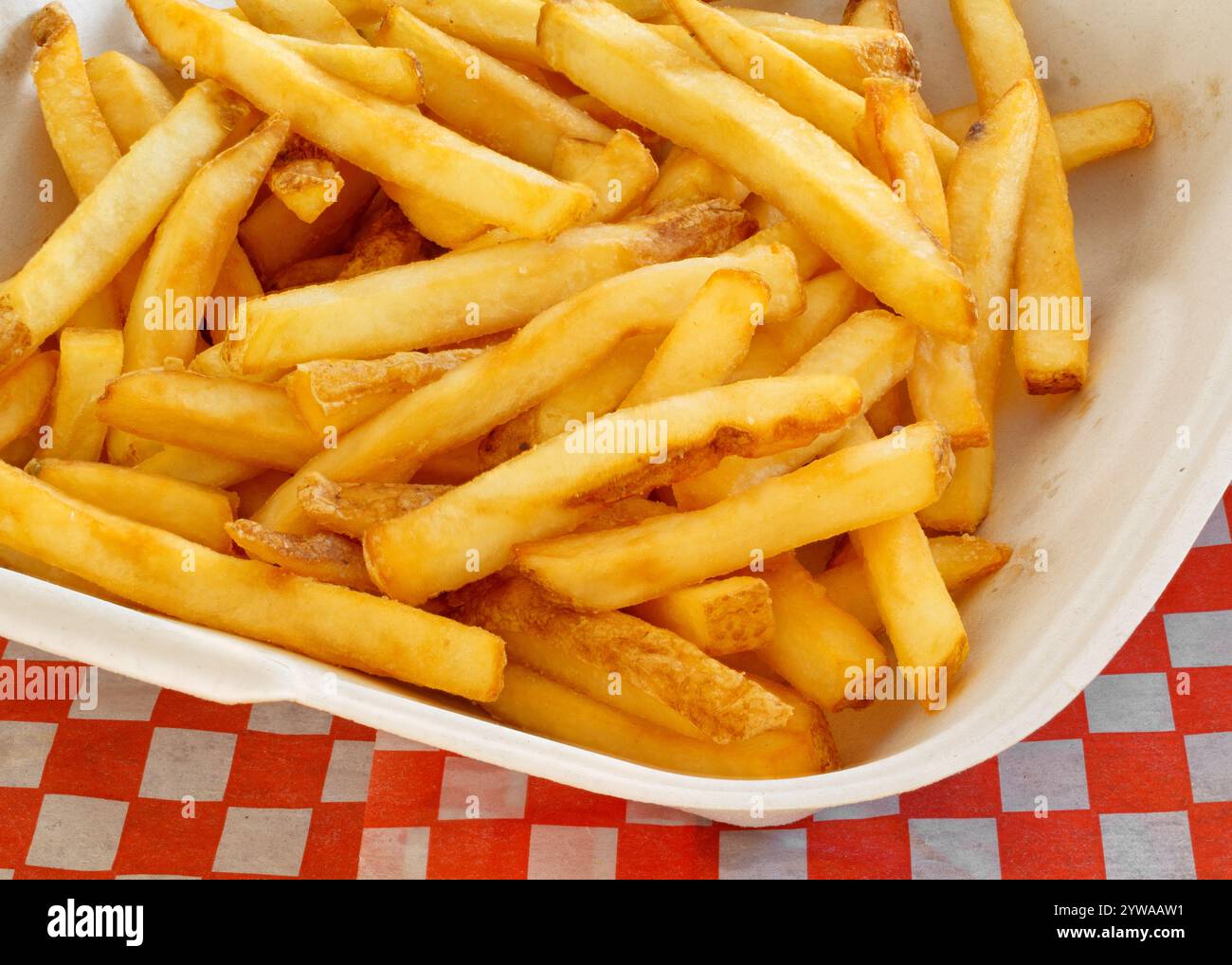 Chips in fast food restaurant hi-res stock photography and images - Alamy
