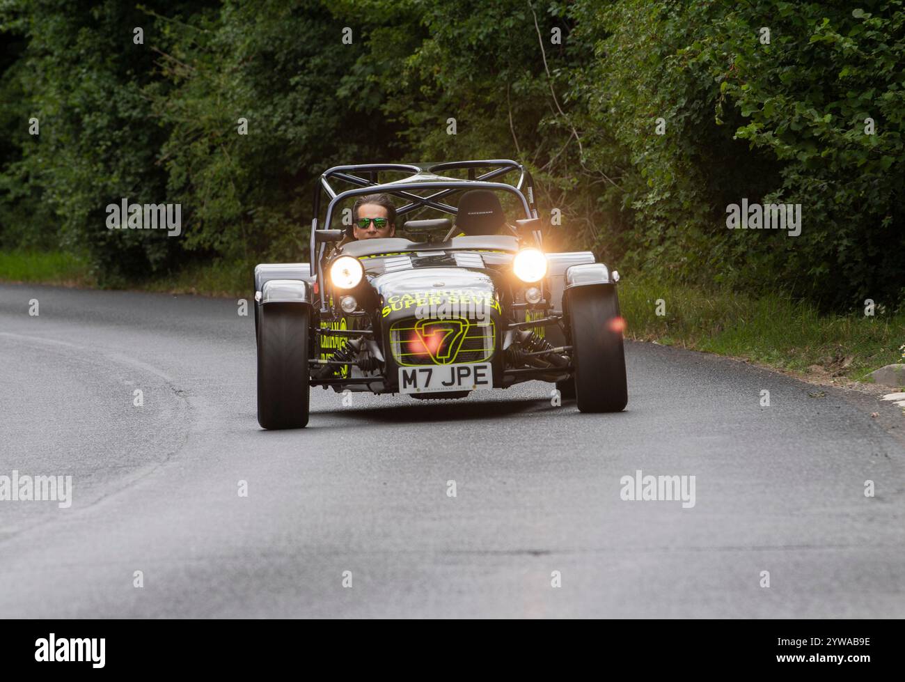Caterham 7 British open top sports car Stock Photo - Alamy
