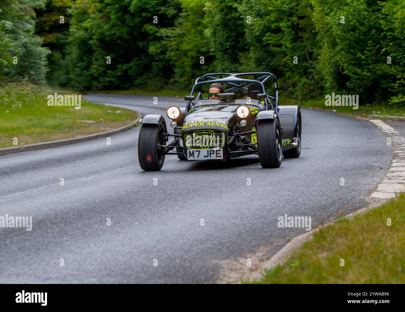 Caterham 7 British open top sports car Stock Photo - Alamy
