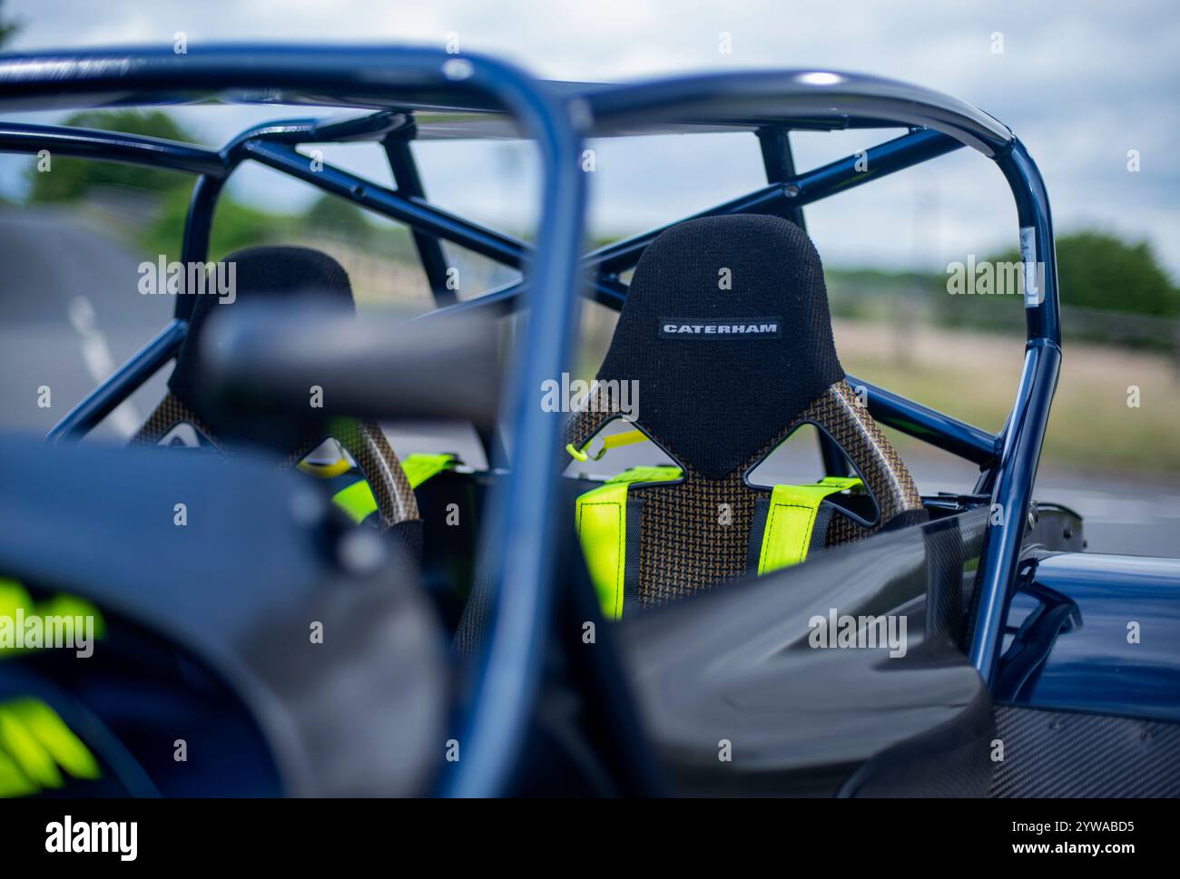 Caterham 7 British open top sports car Stock Photo - Alamy