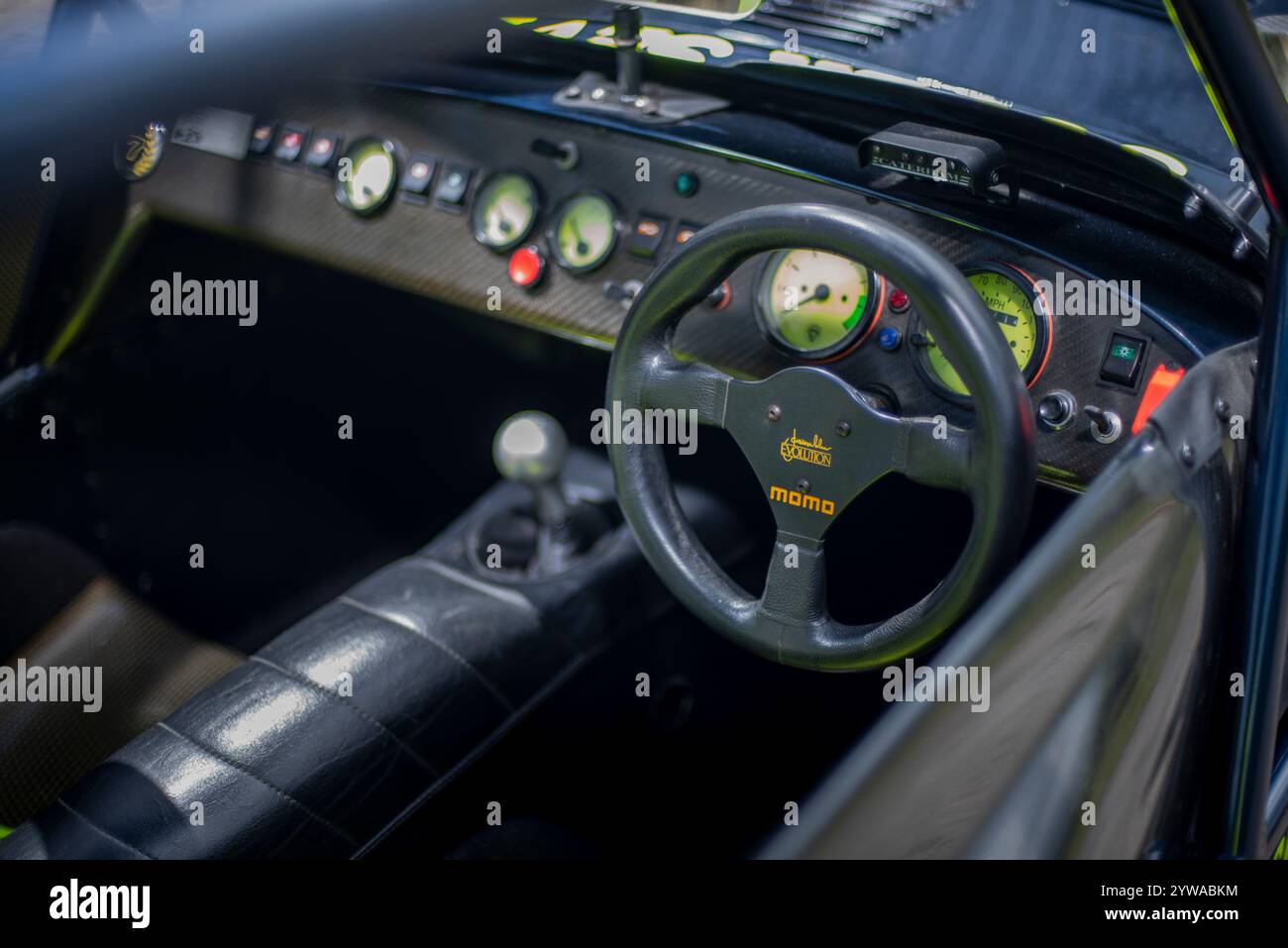 Caterham 7 British open top sports car Stock Photo - Alamy