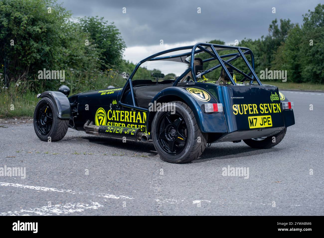 Caterham 7 British open top sports car Stock Photo - Alamy
