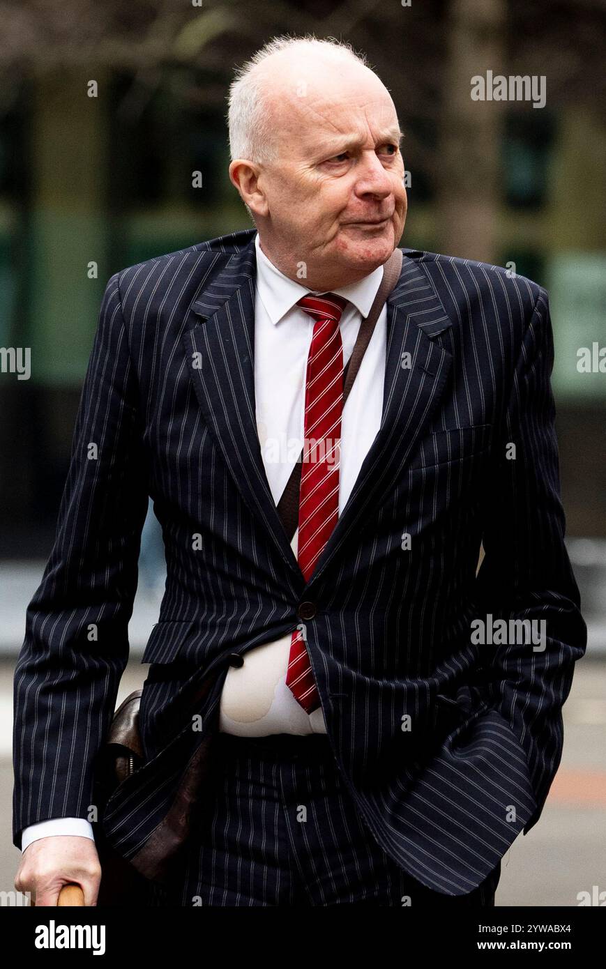 Former human rights lawyer Phil Shiner arrives at Southwark Crown Court ...