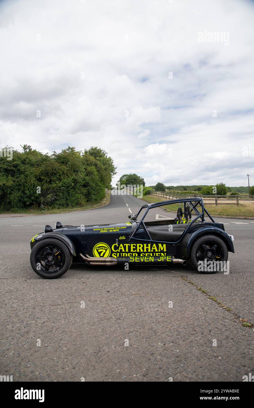 Caterham 7 British open top sports car Stock Photo - Alamy