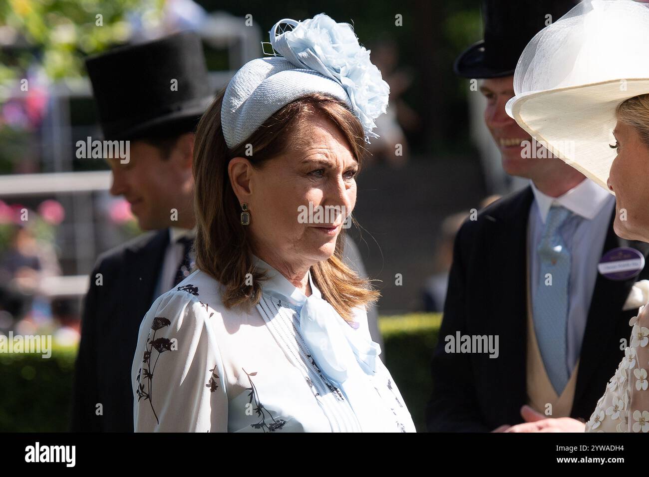 Ascot, Berkshire, UK. 19th June, 2024. Carole Middleton, mother to ...
