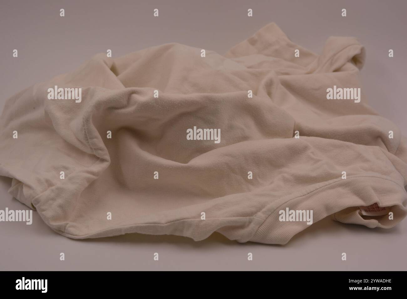 Unusual, old dense summer fabric. Cotton well-beaten fabric, women's ...